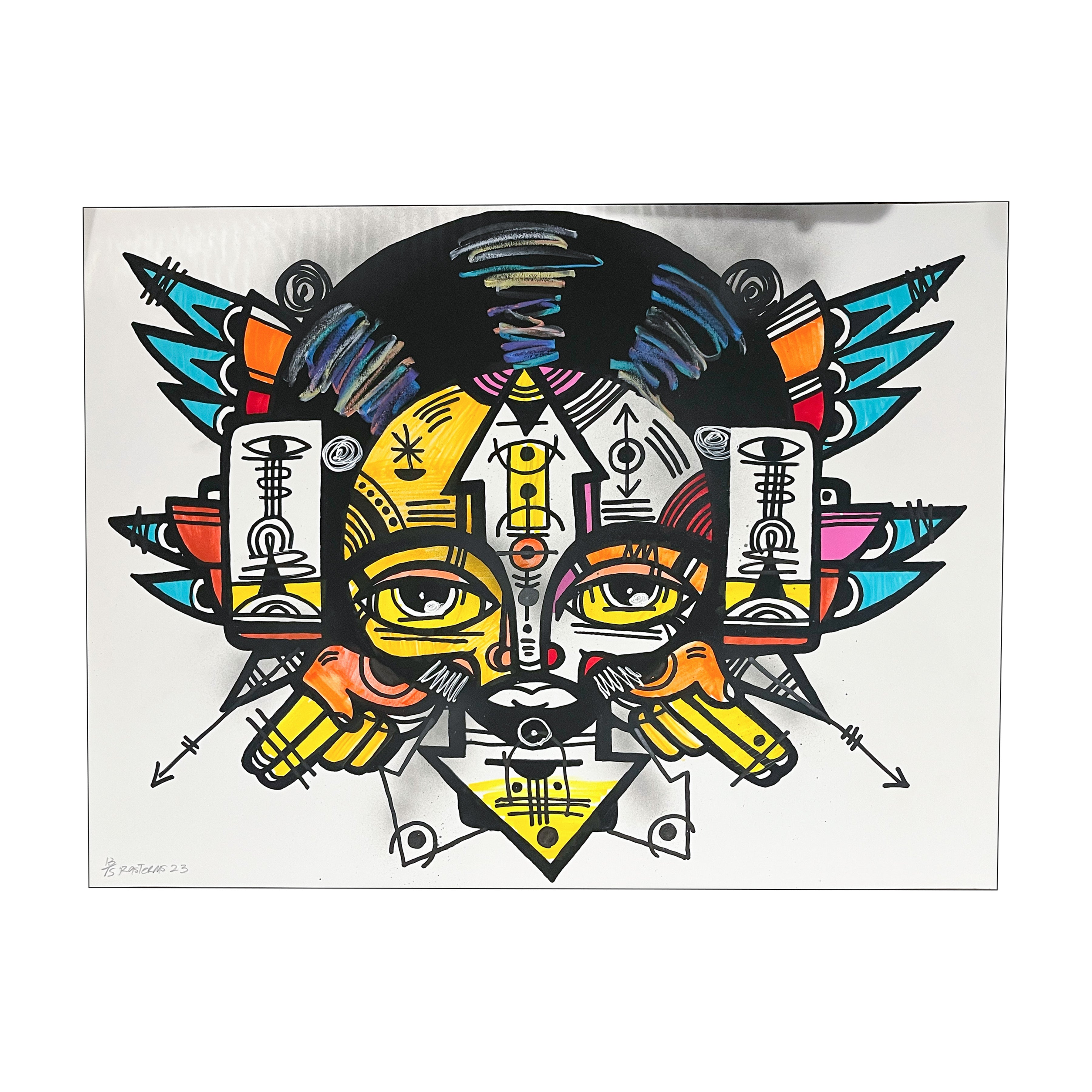 Ras Terms print - Hand Embellished – Museum of Graffiti