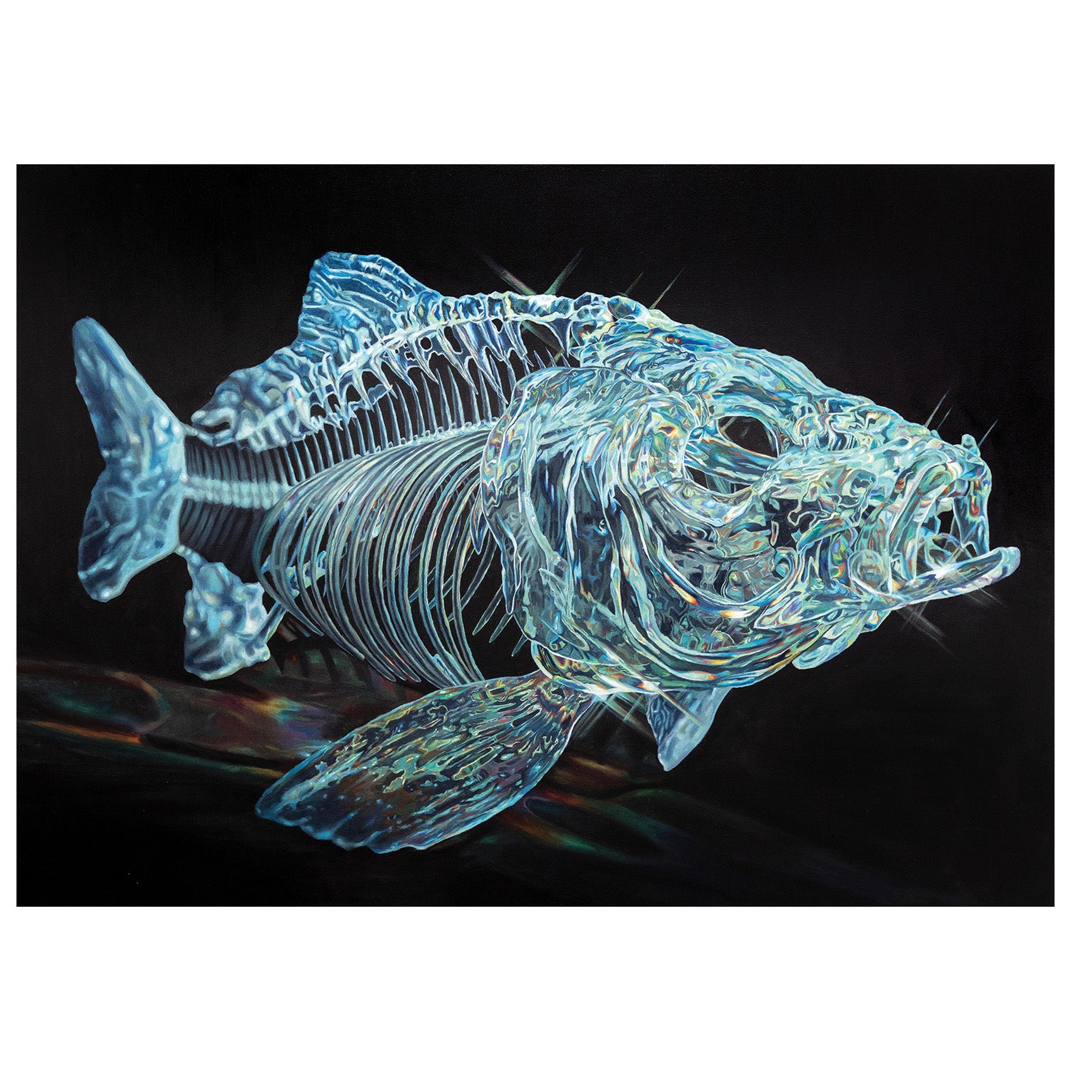 Vance Print - 水晶鱼 (Crystal Fish) – Museum of Graffiti