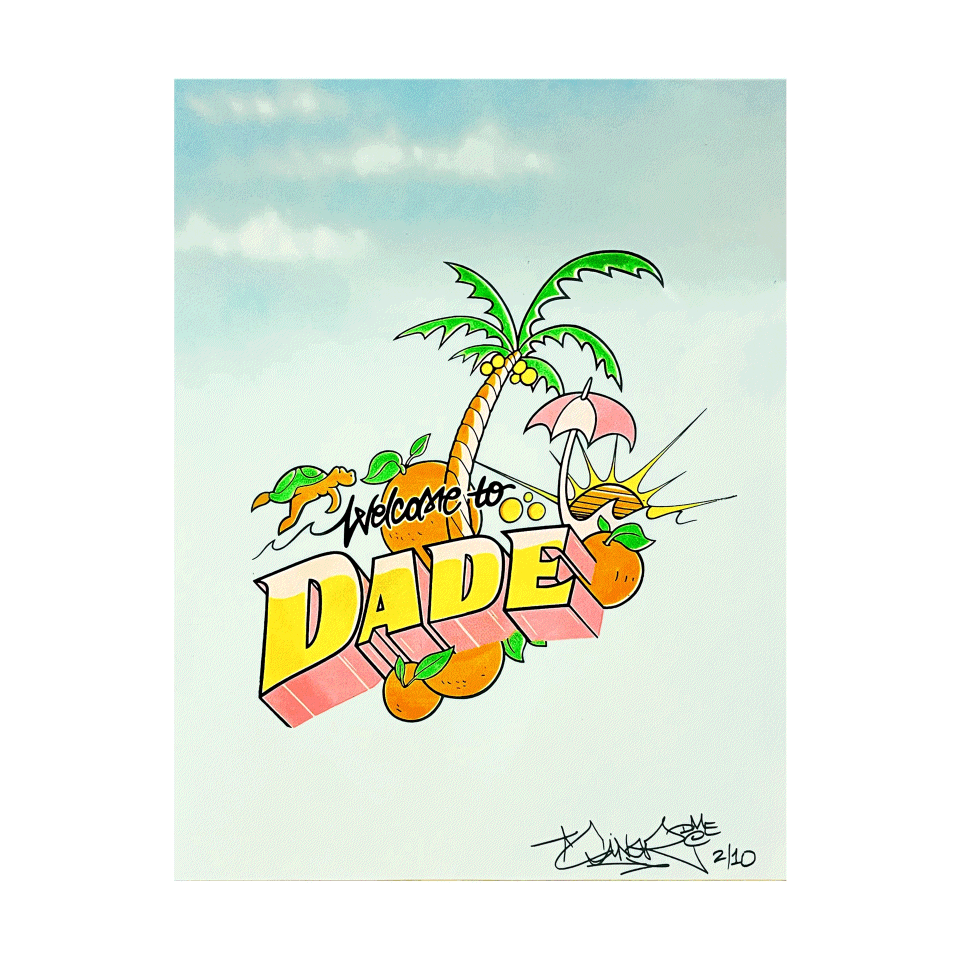 MOG X D.A.D.E Hand Embellished Prints – Museum of Graffiti