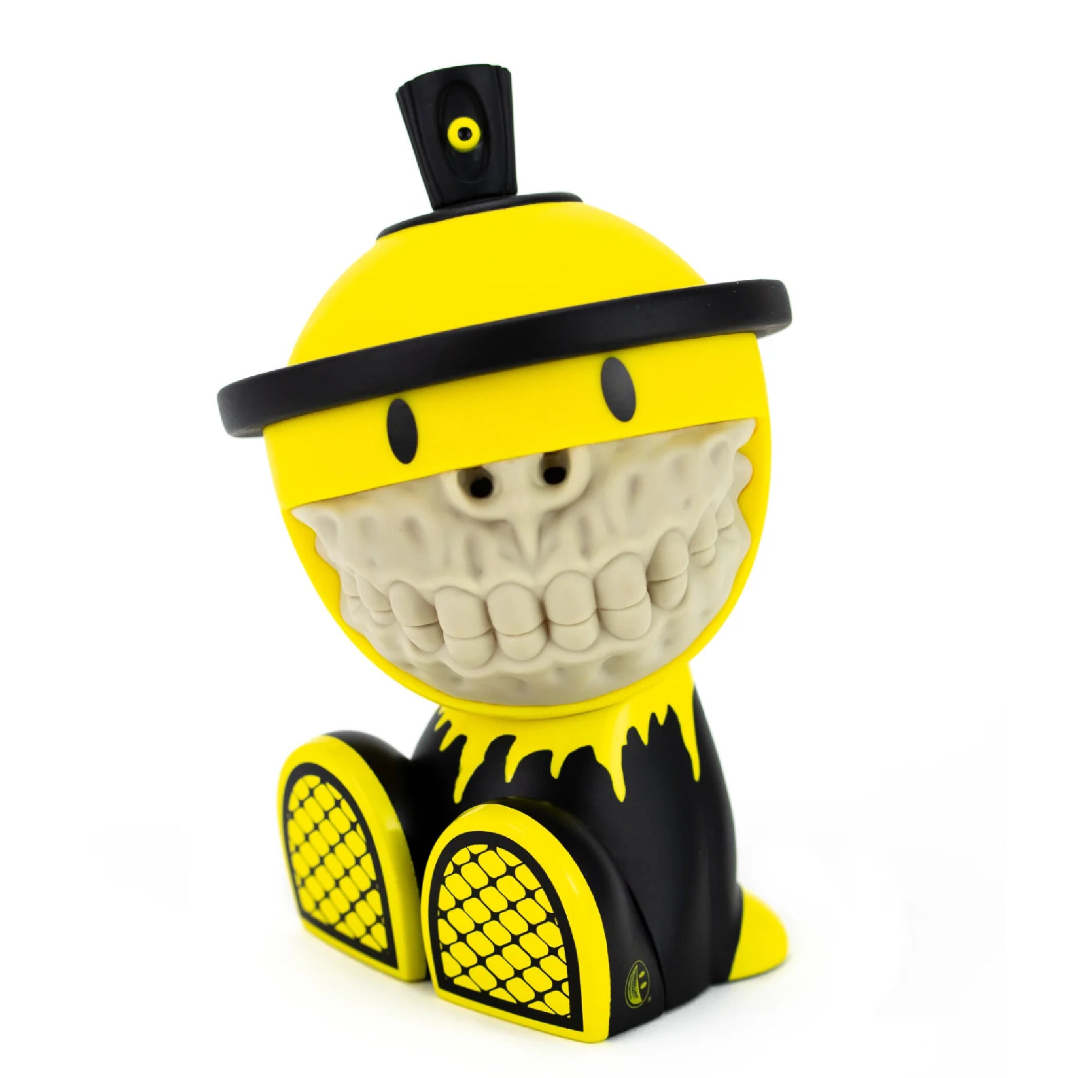 Grinbot OG Yellow – Ron English x Czee13 – Museum of Graffiti