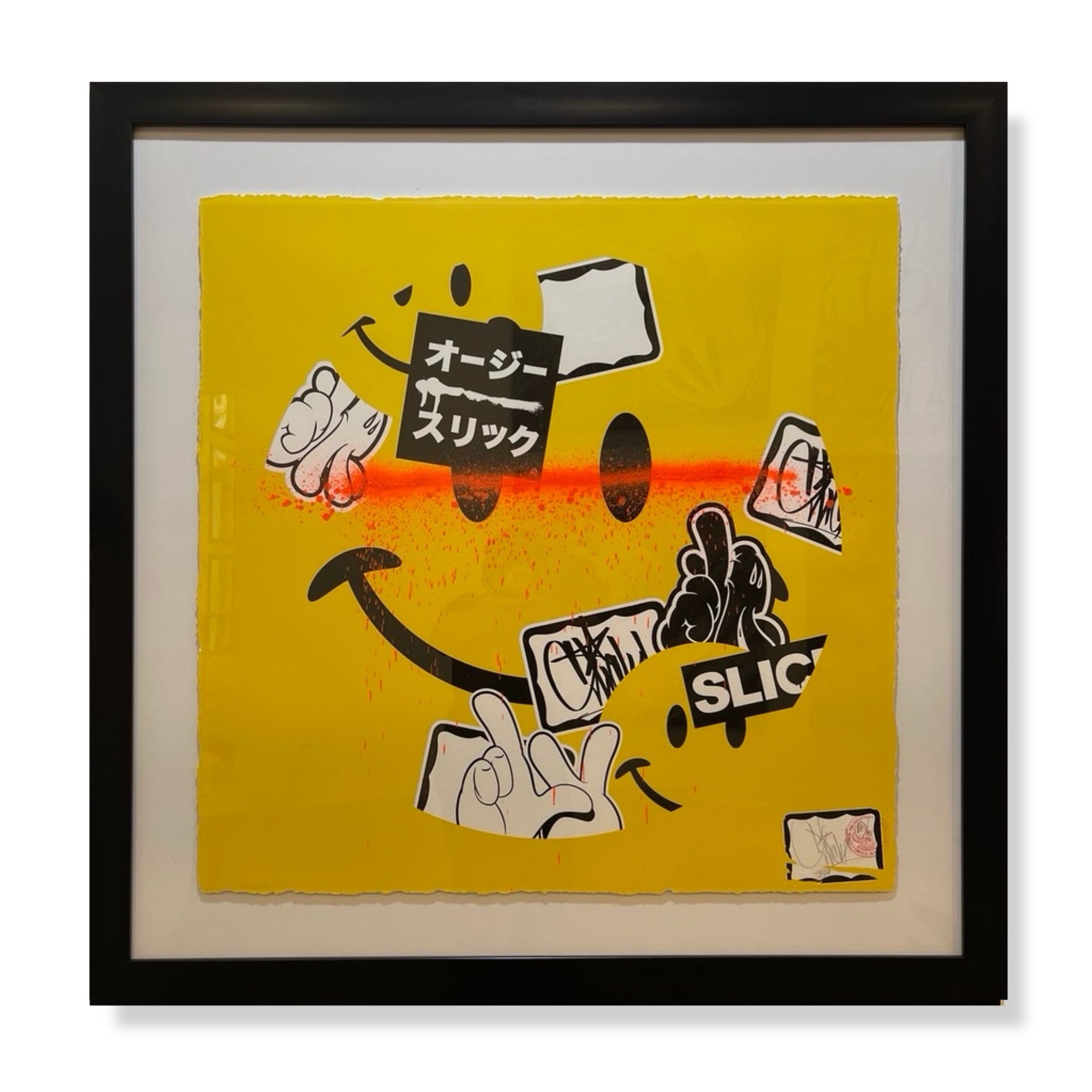 OG Slick Large Giclee Print: "LV Smile Mask" – Museum of Graffiti
