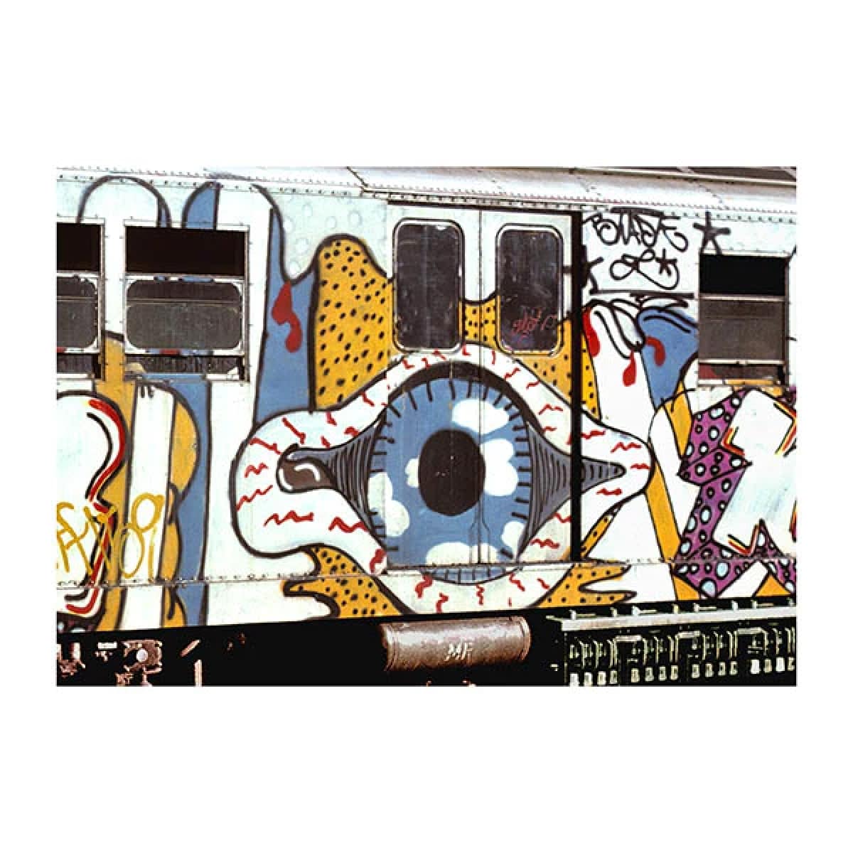 Keith Baugh 'Blade Eyeball, 1975' Print – Museum of Graffiti