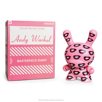 Andy Warhol 8" Masterpiece "Marilyn Lips" Dunny – Museum of Graffiti