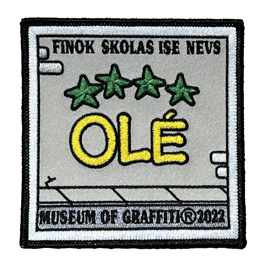 OLÉ Exhibition Patch – Museum of Graffiti