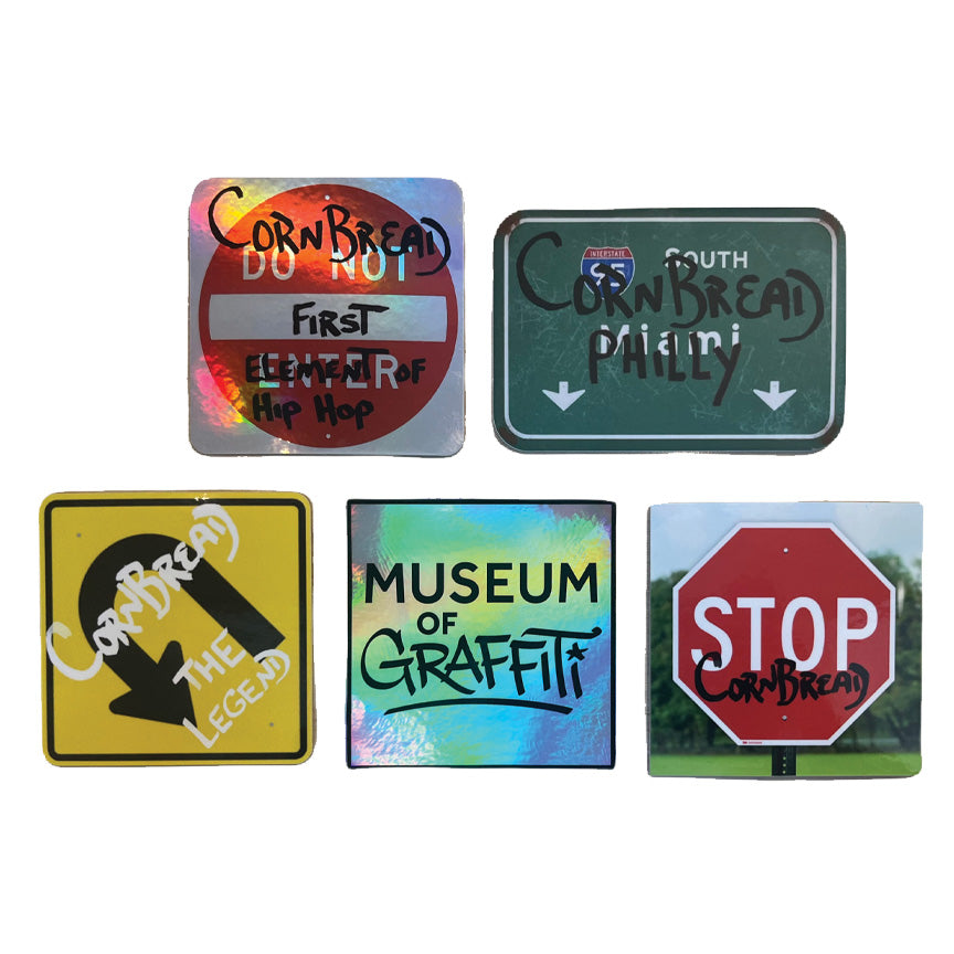 Cornbread Sticker Pack – Museum of Graffiti