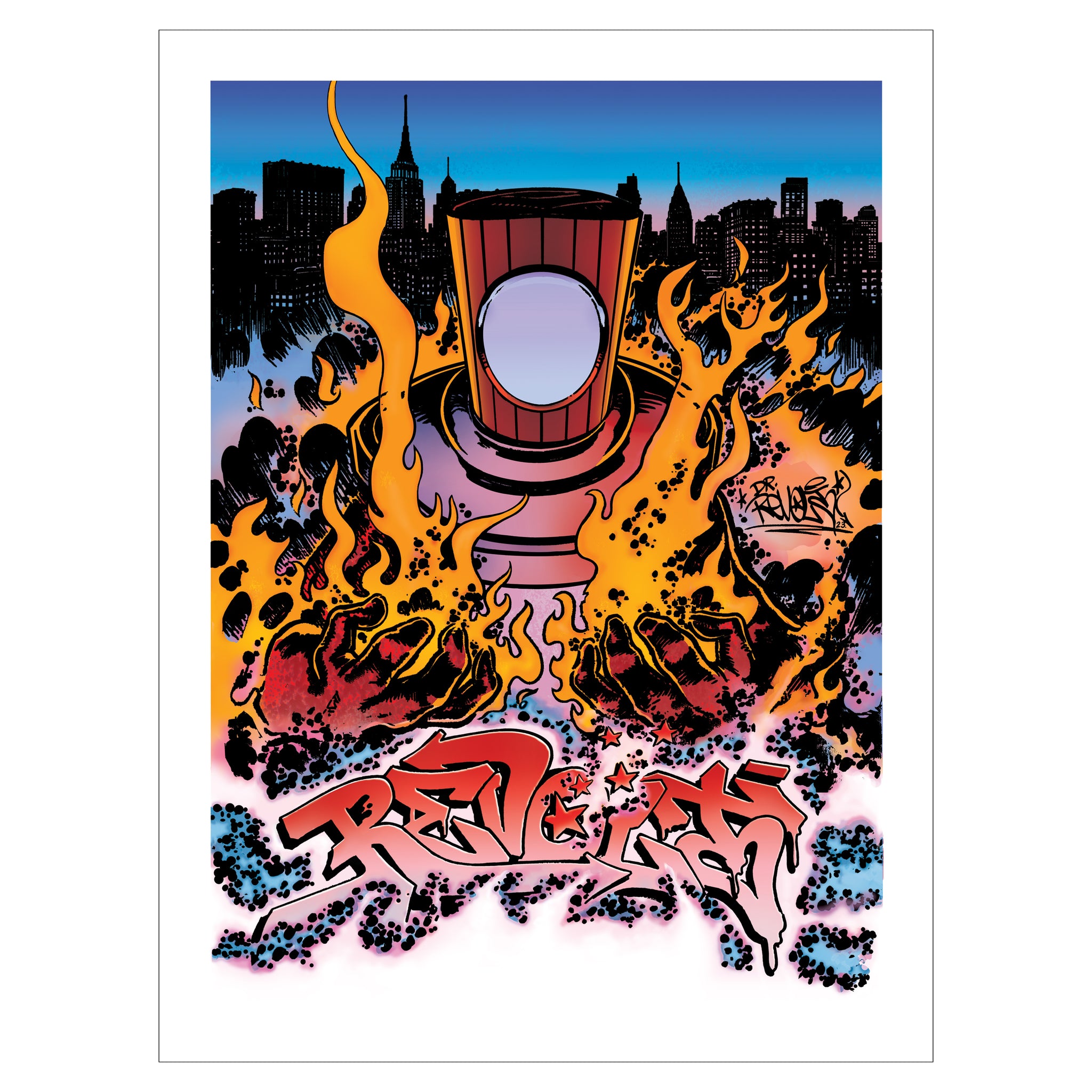 Dr. Revolt Print – Museum of Graffiti